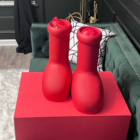 mschf | Shoes | Mschf Big Red Boot | Poshmark